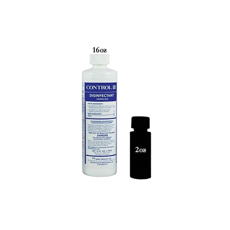 Travel Sized Control III Disinfectant CPAP Cleaning Solution - 2 Oz ...
